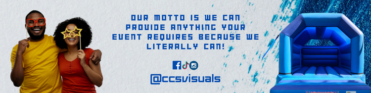 CC5 Visuals - We Can Provide Anything Your Event Requires!