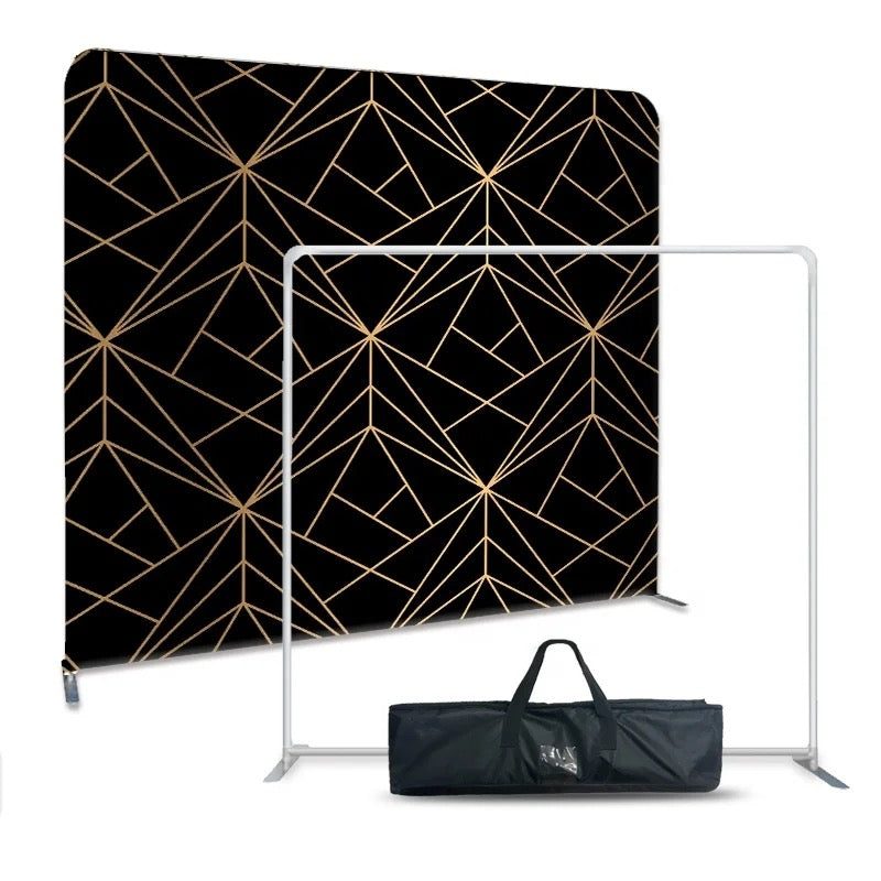 Pillowcase Tension Backdrops Custom | Photobooth Frames – CC5 Visuals